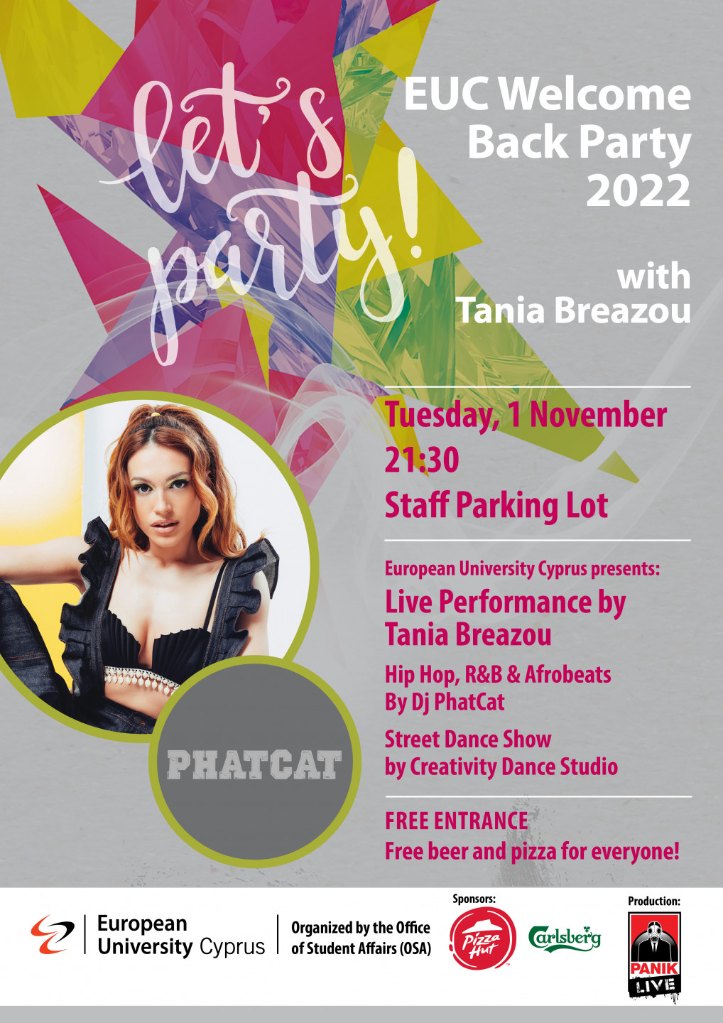 Welcome Back Party - European University Cyprus