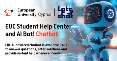 Introducing the EUC Student Help Center and AI Bot! Chatbot! - European University Cyprus